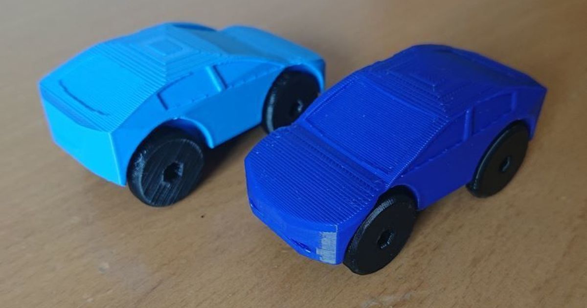 Tesla Model 3 | Print in Place by Tjugt | Download free STL model ...