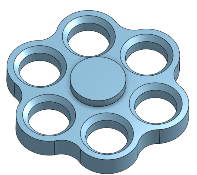 Functioning Fidget Spinner by Botannik | Download free STL model ...