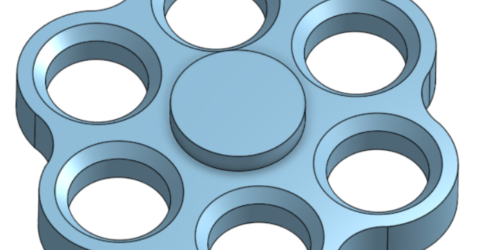 Functioning Fidget Spinner by Botannik | Download free STL model ...