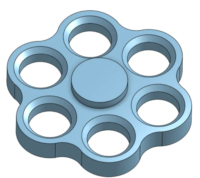 Functioning Fidget Spinner by Botannik | Download free STL model ...