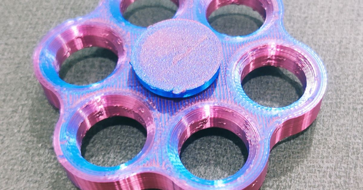 Functioning Fidget Spinner by Botannik | Download free STL model ...