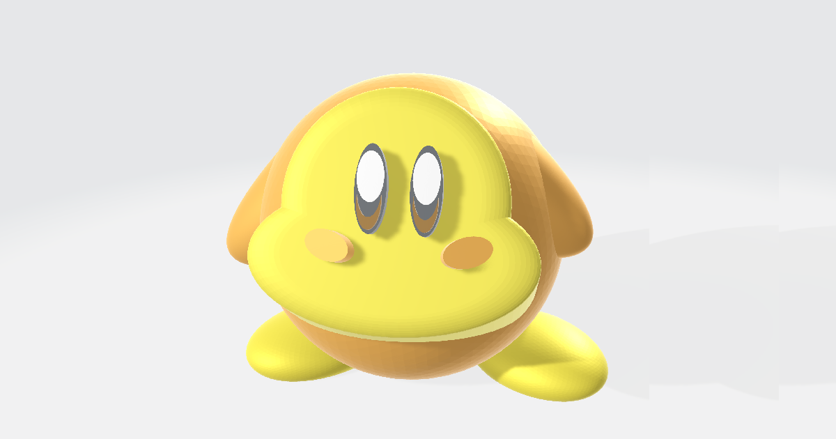 Waddle Dee from Kirby por kirb | Descargar modelo STL gratuito ...
