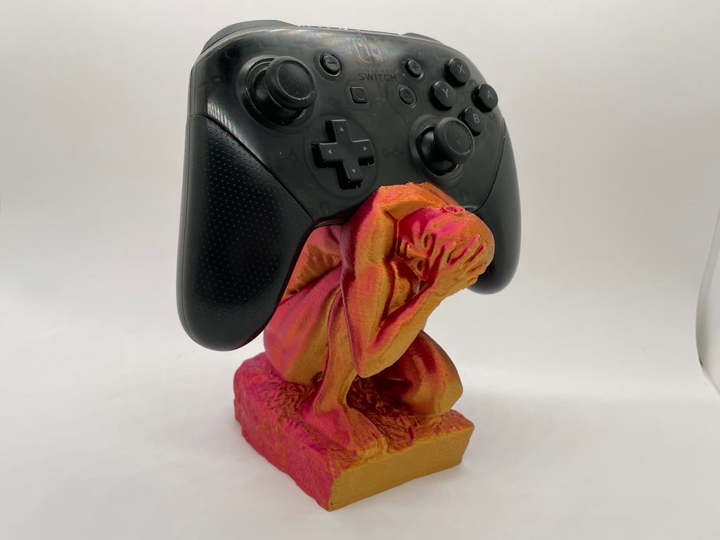 Crouching Man Switch Pro Controller stand by RyGuy Design | Download ...