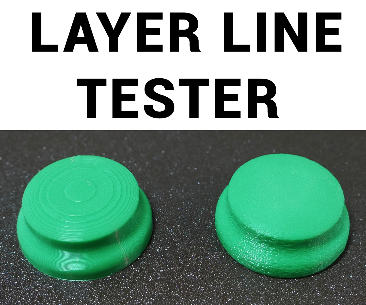 Simple and fast layer line tester by TeachingTech | Download free STL ...