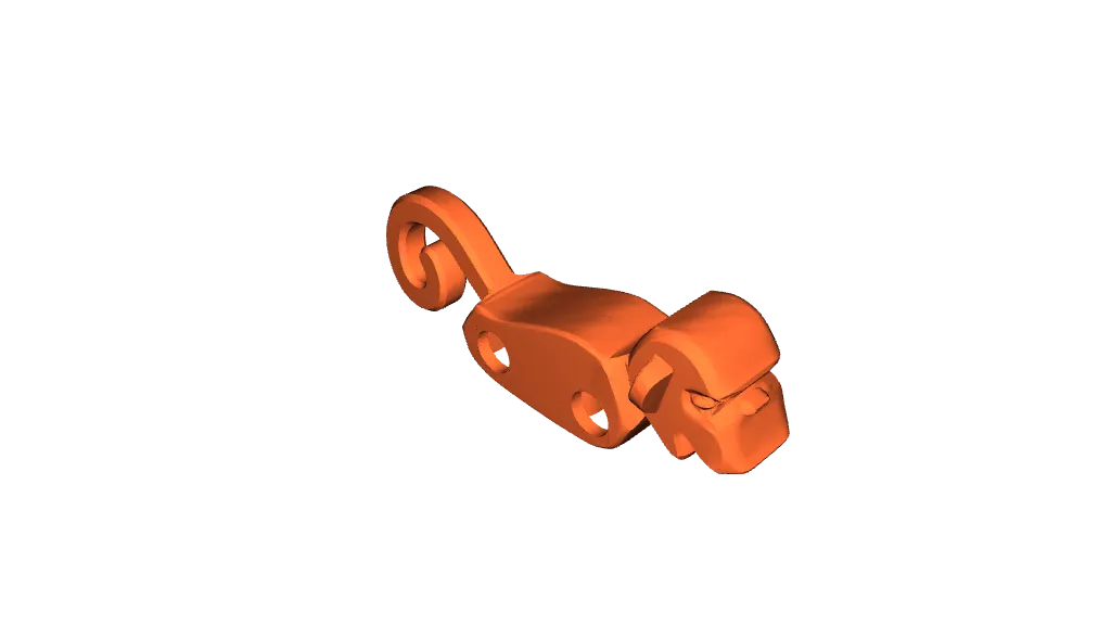 Lego Compatible (2550c01.dat) Animal Monkey (Complete) by thall72 ...