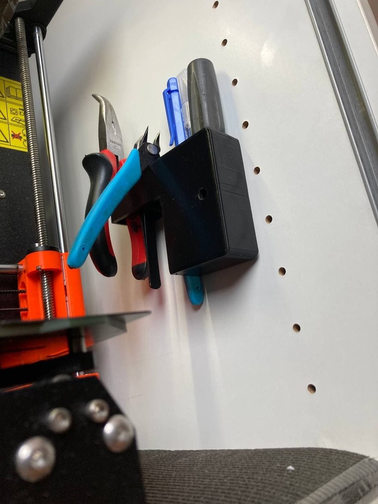 Wall custom tool holder by 3DEMS | Download free STL model | Printables.com