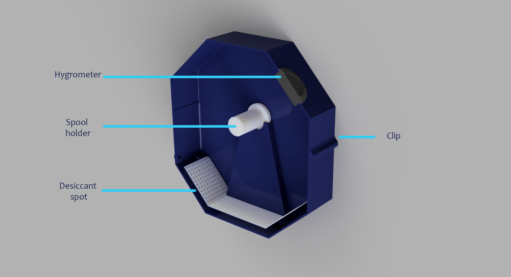 Filament drybox by Mathijs Van Wijk | Download free STL model ...