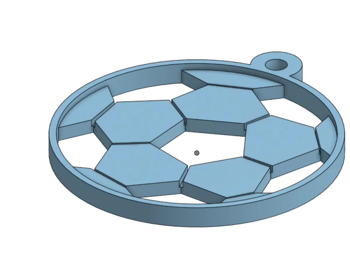 Soccer Keychain by Vincent Cioffi | Download free STL model ...