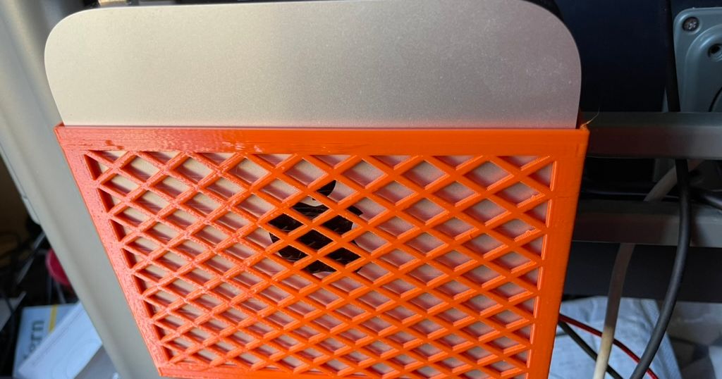 Parametrizable Mini PC attachment basket by microtherion | Download ...