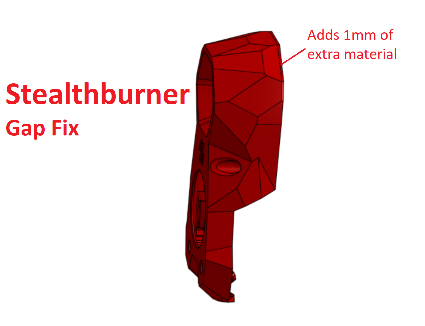 Voron Stealthburner Gap Fix by ajva09 | Download free STL model | Printables.com