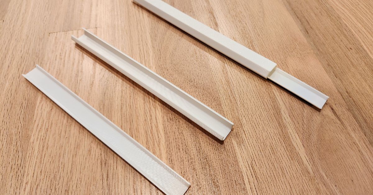 Cable Raceway (Wire management) - Use with adhesive by Rustomac ...