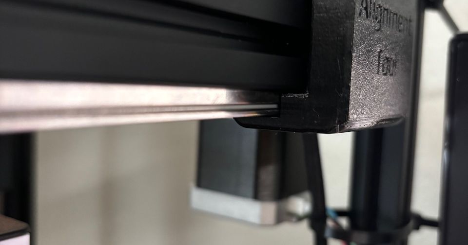 Voron Trident Y Alignment Guide 110MM With Rail Space by BrownBEAR ... Voron Trident Y Alignment Guide 110MM With Rail Space by BrownBEAR ...