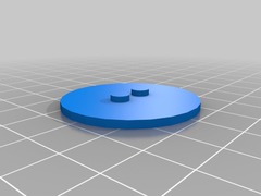Round generic minifigure stand by Xartle | Download free STL model ...