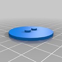 Round generic minifigure stand by Xartle | Download free STL model ...