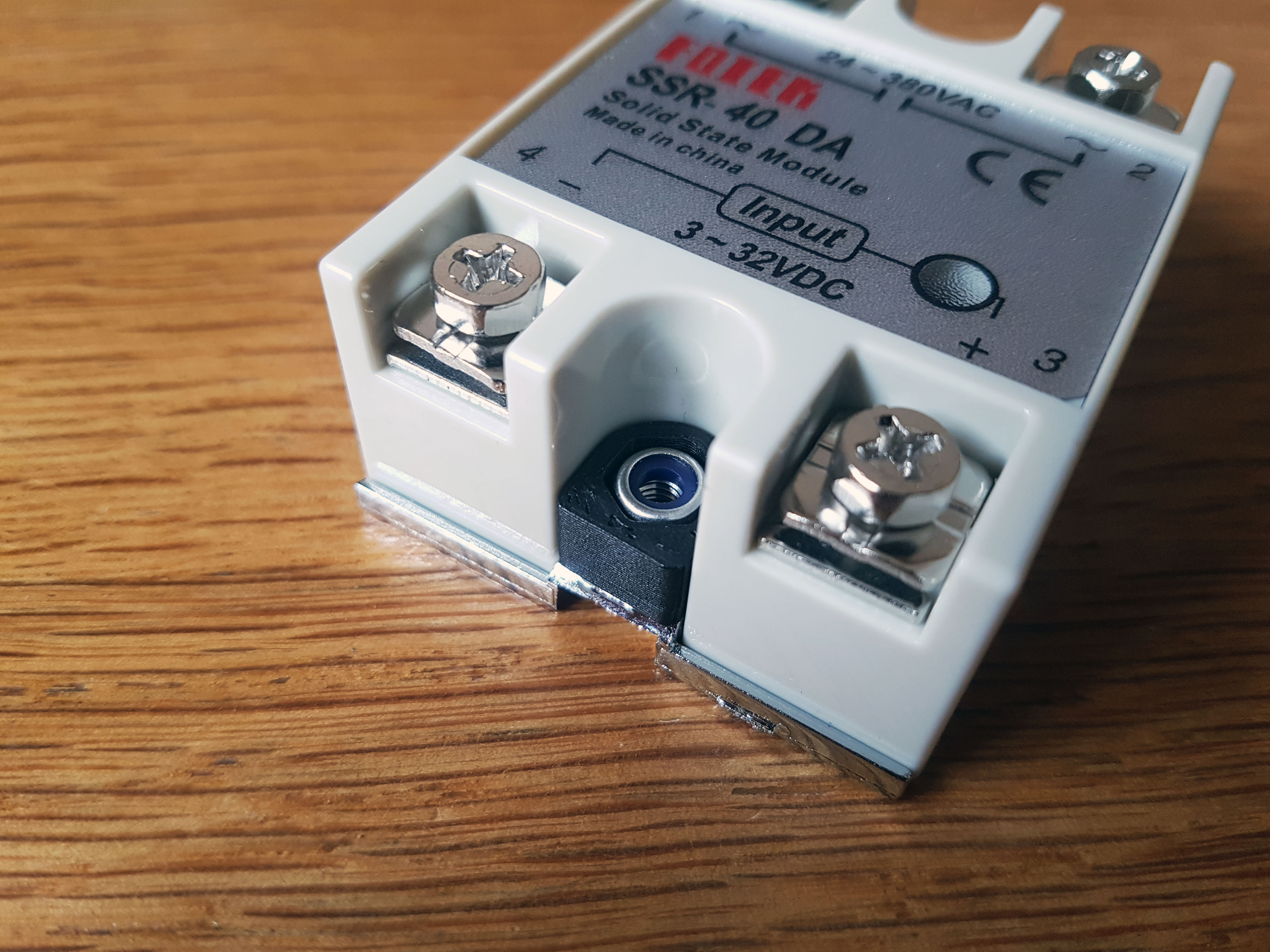 Solid State Relay Nut Mount by The3Designer | Download free STL model ...