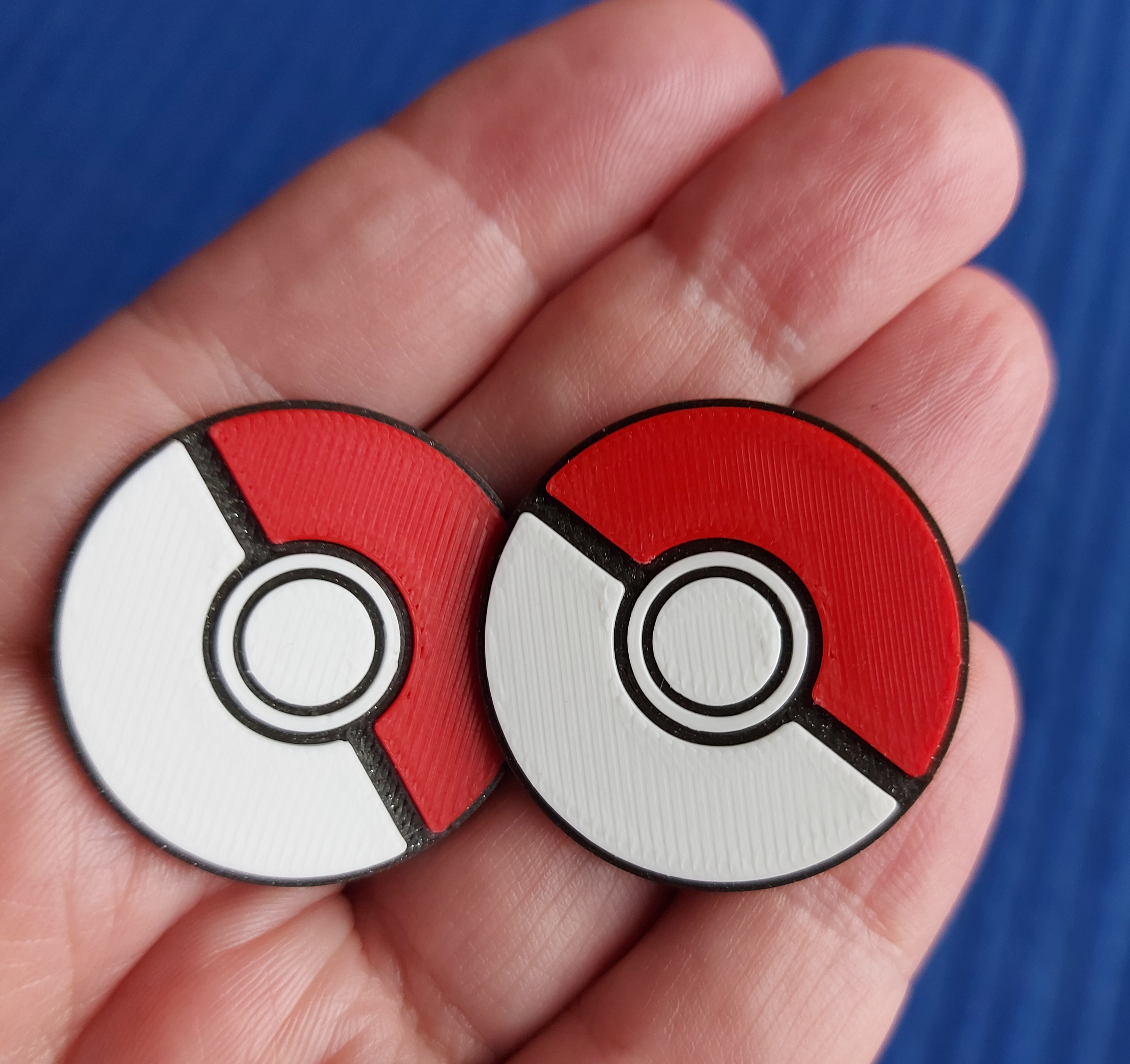 Pokeball token by SonjaSelena | Download free STL model | Printables.com