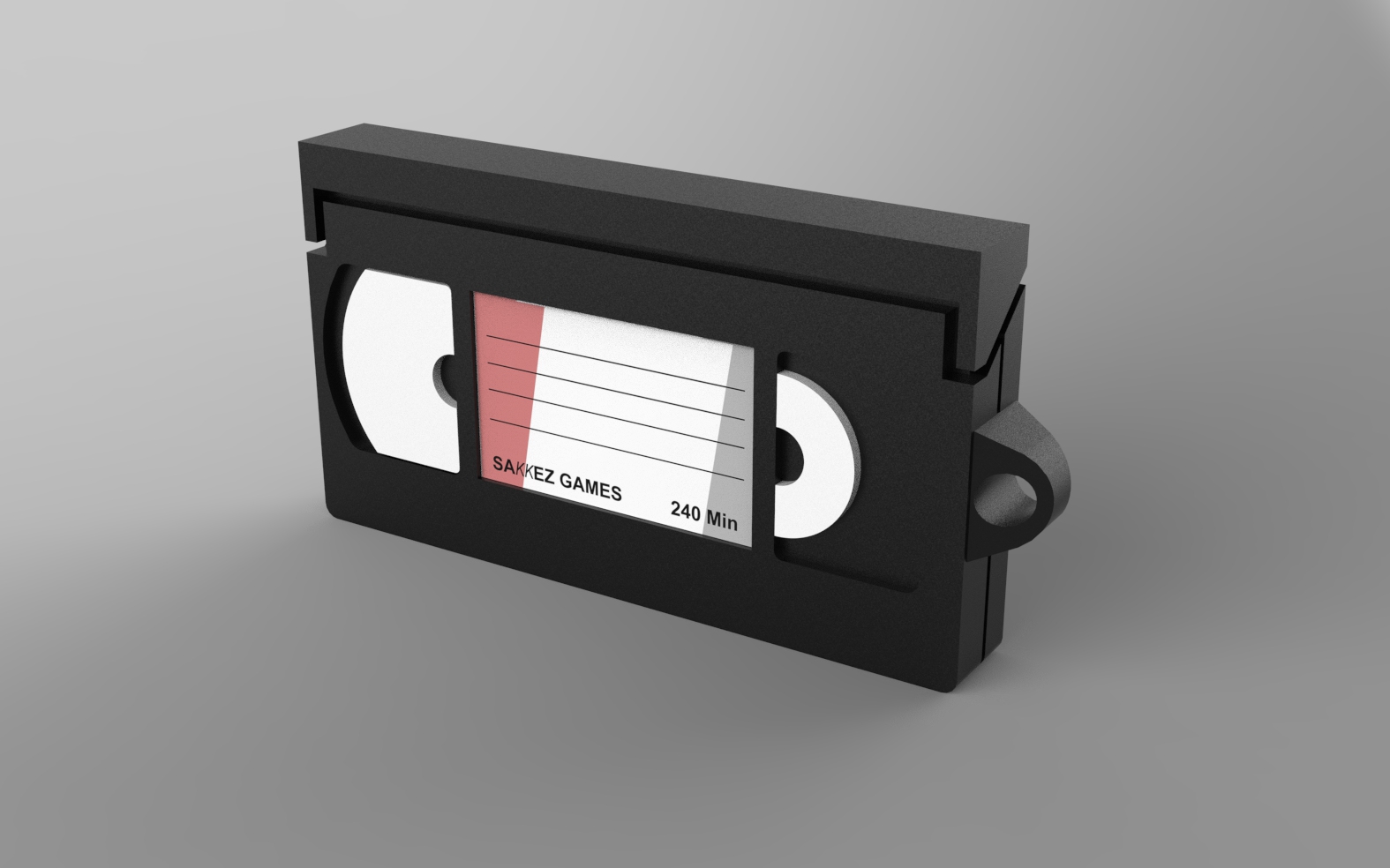 VHS Keychain 80s por Info Sakkez | Descargar modelo STL gratuito ...