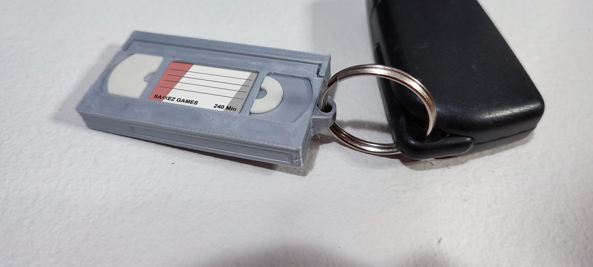 VHS Keychain 80s por Info Sakkez | Descargar modelo STL gratuito ...