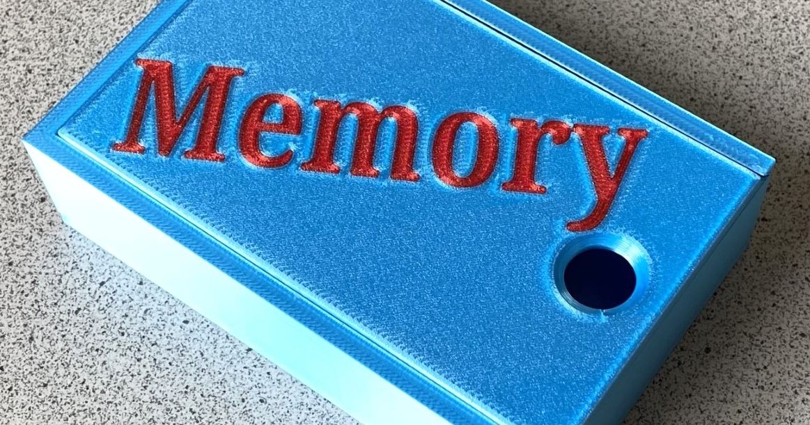 Memory Box Case by Tritschi | Download free STL model | Printables.com