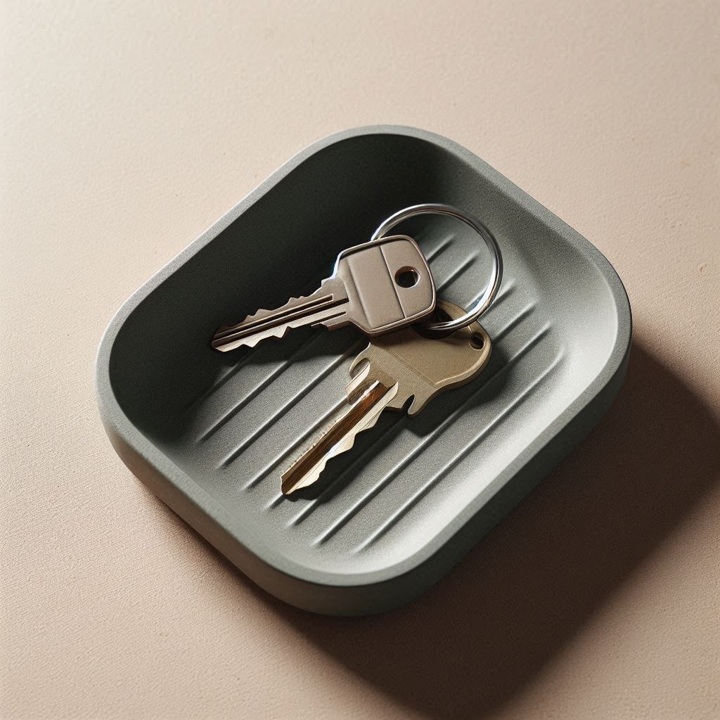 Modern Ribbed Key Tray by Deltaprints | Download free STL model ...