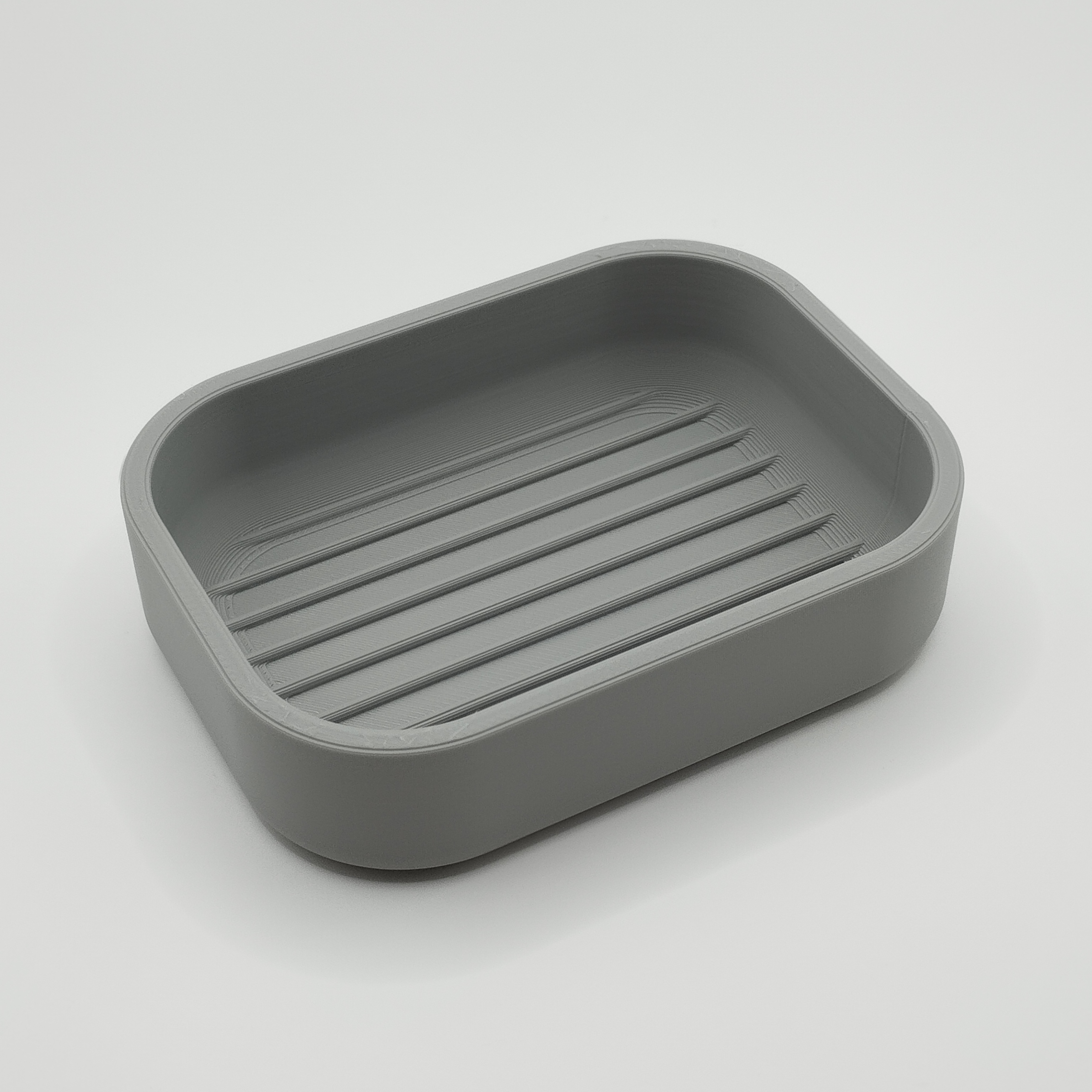 Modern Ribbed Key Tray by Deltaprints | Download free STL model ...