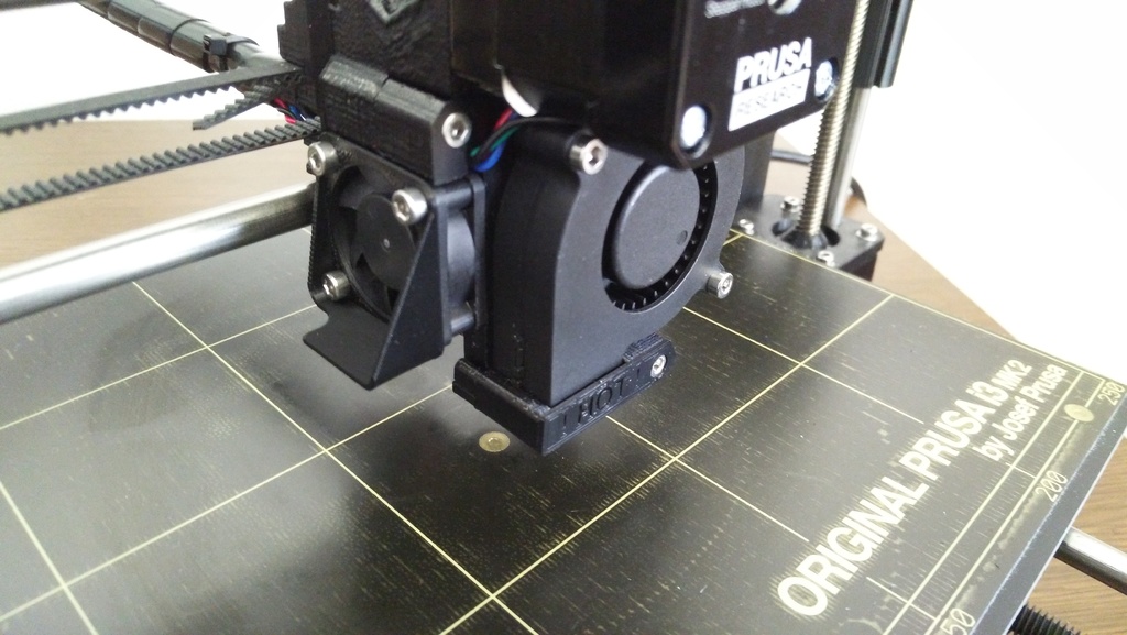 Prusa i3 MK2/MK3 External Ventilator Cover by Jakub Geyer | Download ...