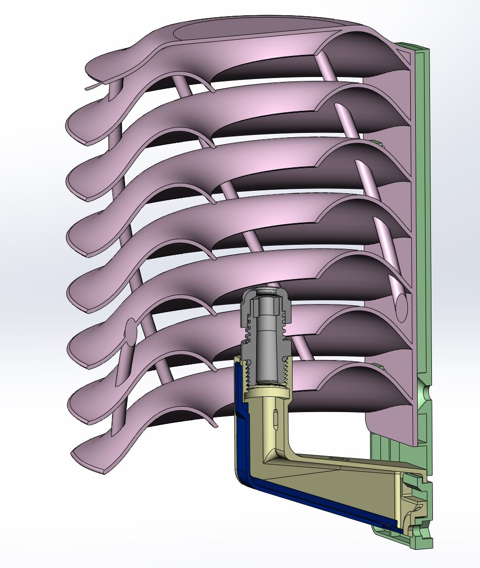 Radiation Shield for Temp / Humidity Sensors, "Stevenson screen ...