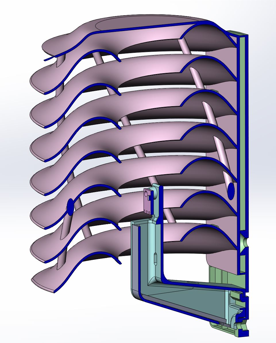 Radiation Shield for Temp / Humidity Sensors, "Stevenson screen ...