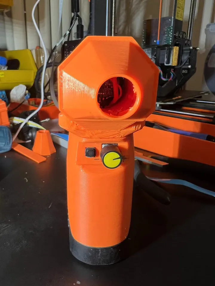 Turbo jet fan Bosch battery version by Tim H | Download free STL model ...