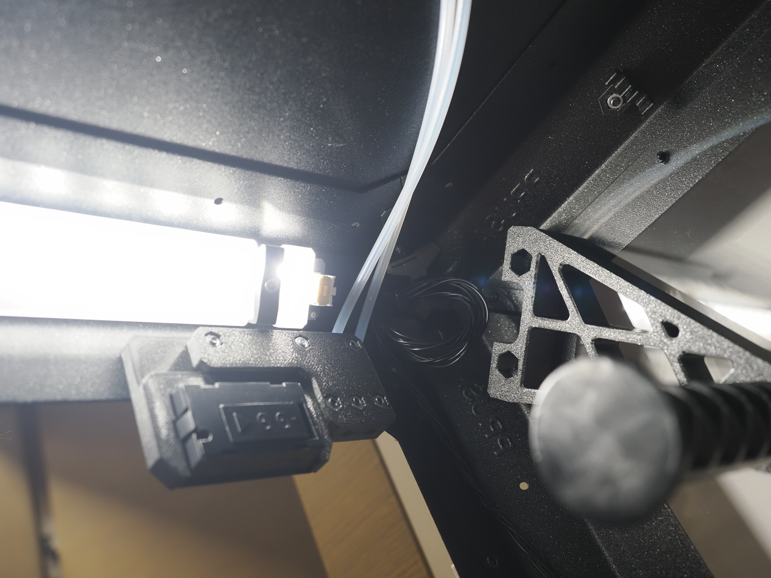 Top mounted LED Strip Add-on bracket for Slider Lock Latch by bluex ...