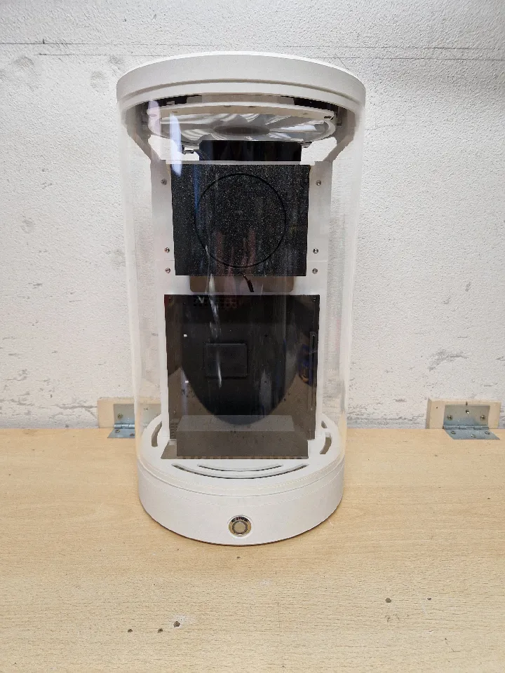 ESS1 - 3d printed cylindrical Mini ITX case by ESSENTIALdsgn | Download ...