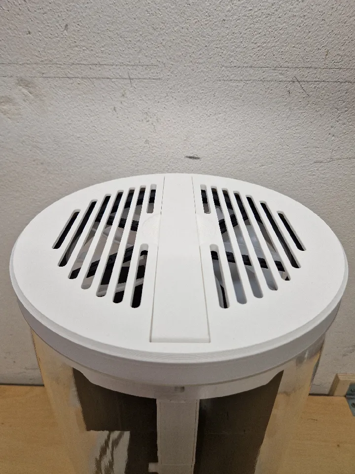 ESS1 - 3d printed cylindrical Mini ITX case by ESSENTIALdsgn | Download ...