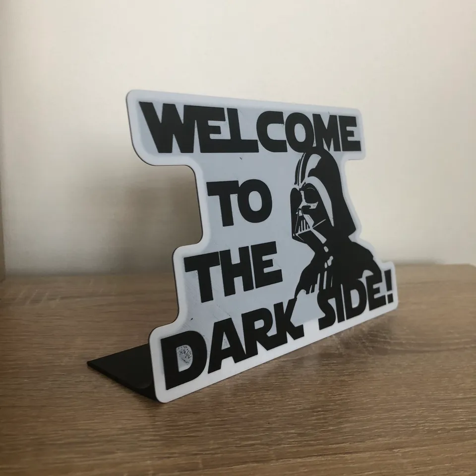 Darth Vader Sign by dabovos | Download free STL model | Printables.com