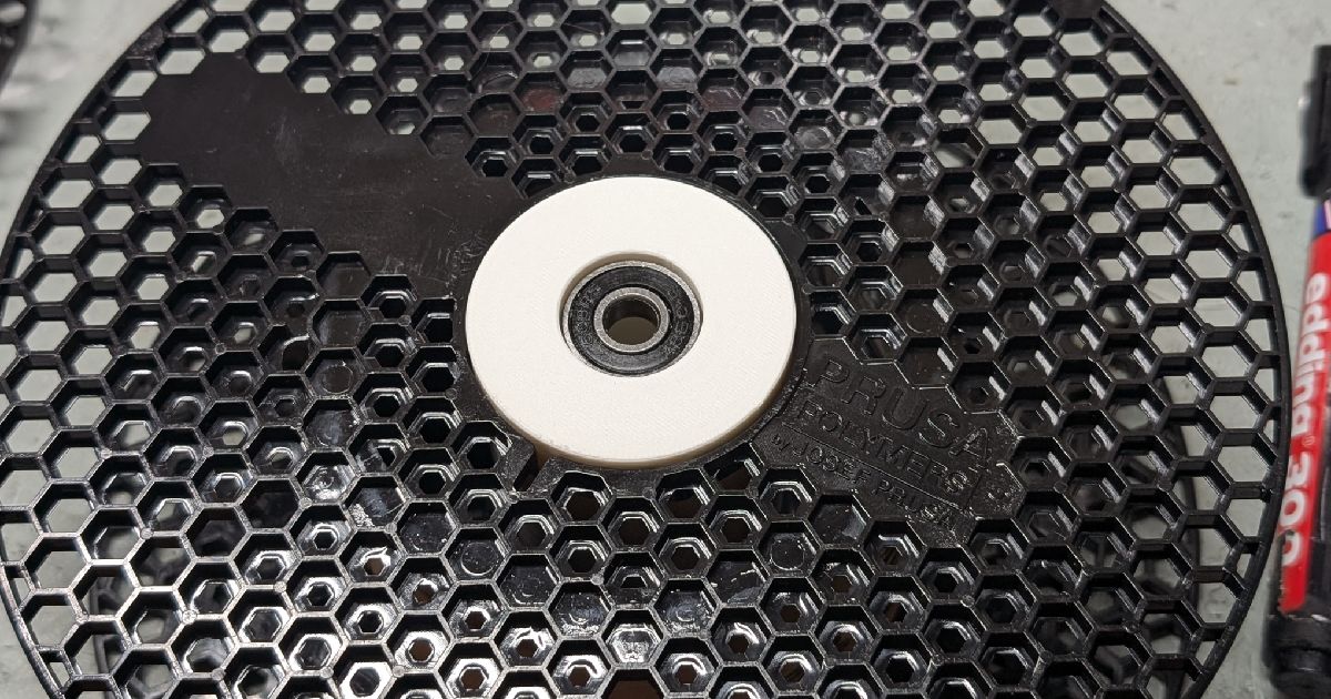 Prusament Center Spool hub by Yell | Download free STL model ...