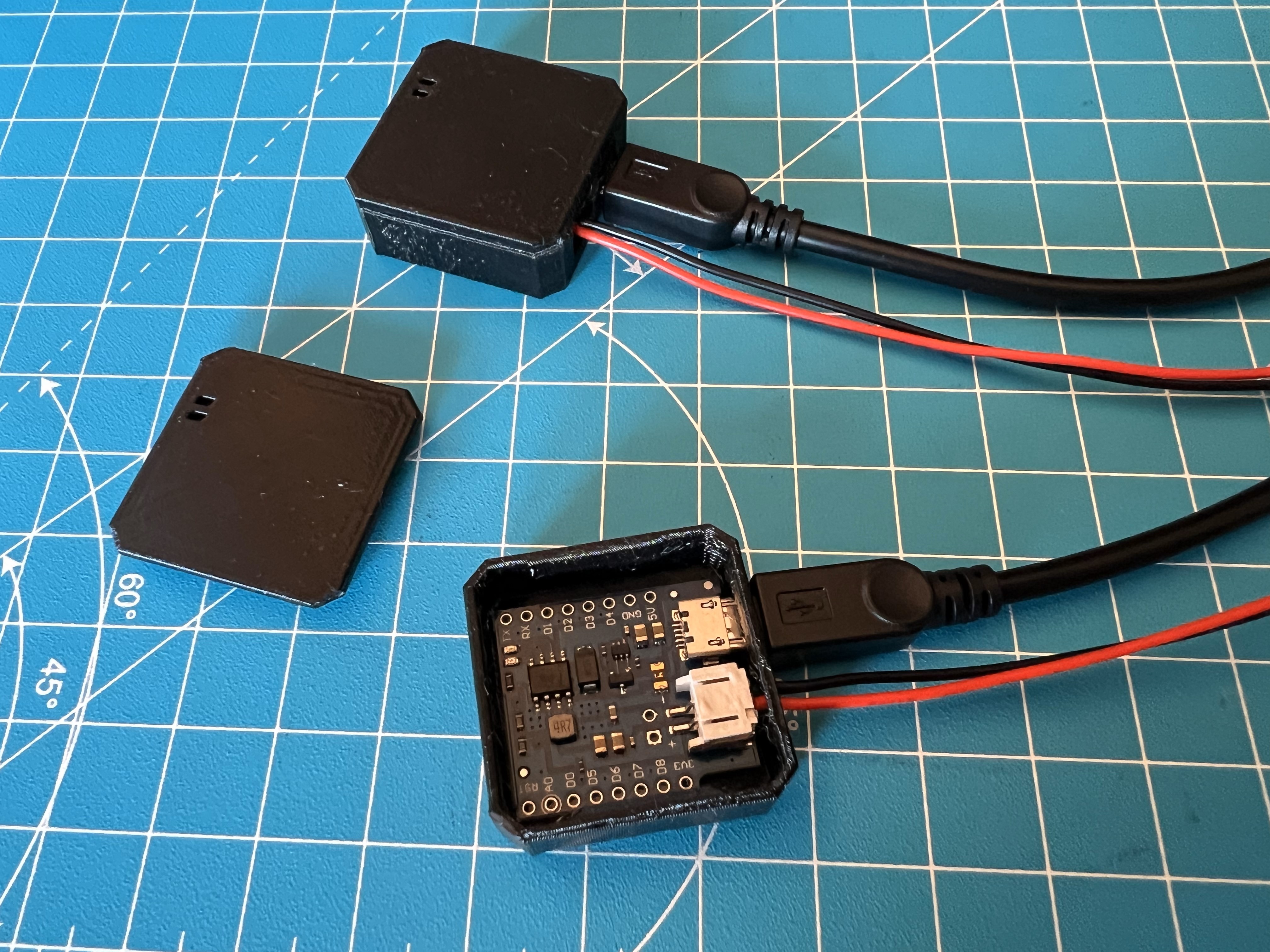 Case for Wemos LiPo Battery Shield by Gianluca Bigagli | Download free ...