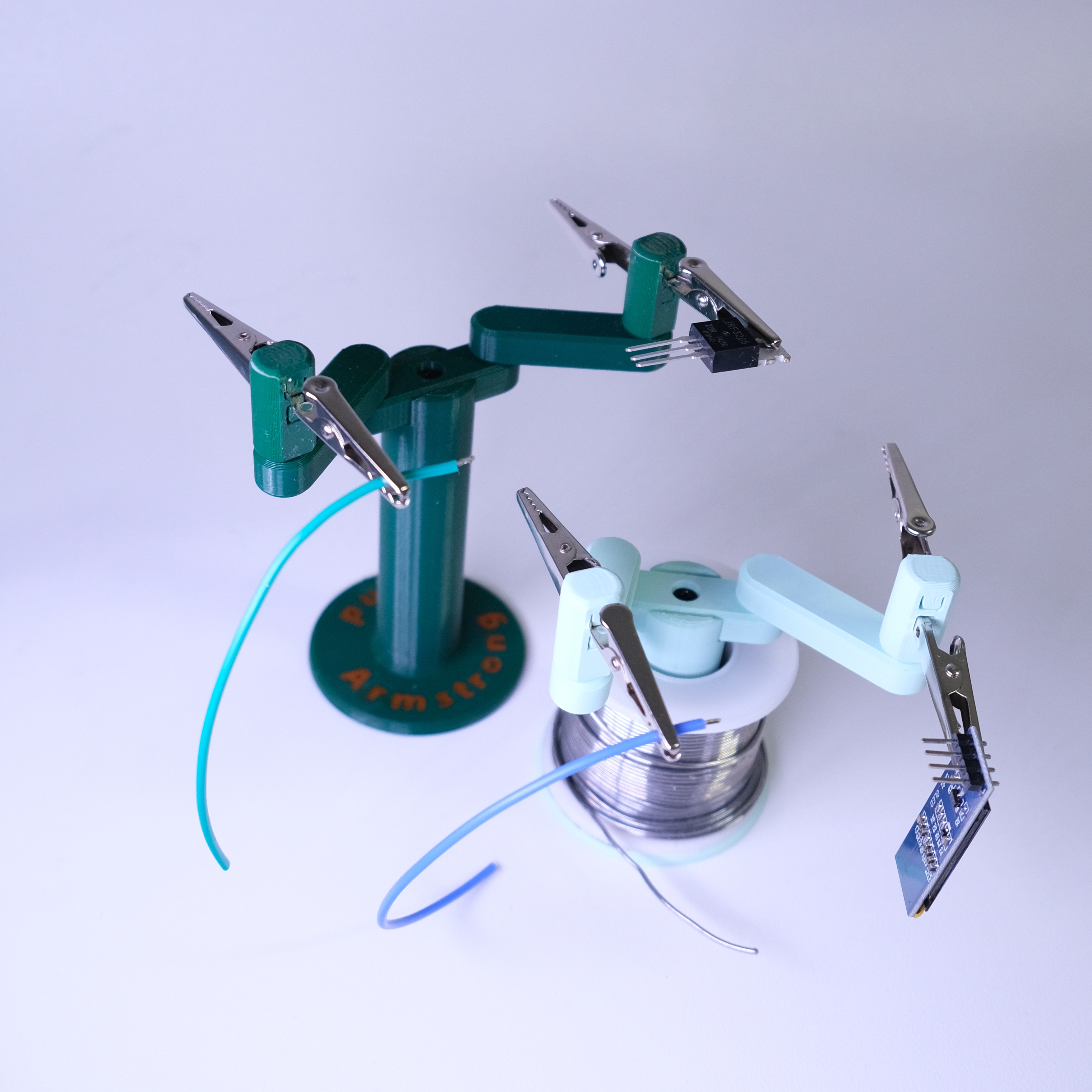 Armstrong Stand for soldering V2.2 by RatelLab | Download free STL ...