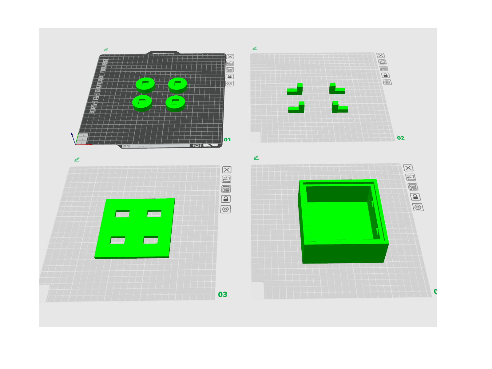 Lego Block with secret storage by ]\[EO | Download free STL model ...