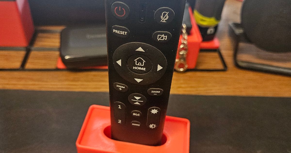 Gridfinity Nexigo N940P Webcam Remote by ml4liberty | Download free STL ...