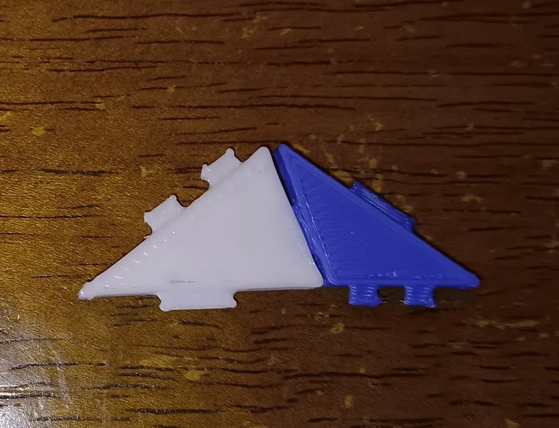 Penrose tiling based on flippable triangles with hidden tabs by Paul ...