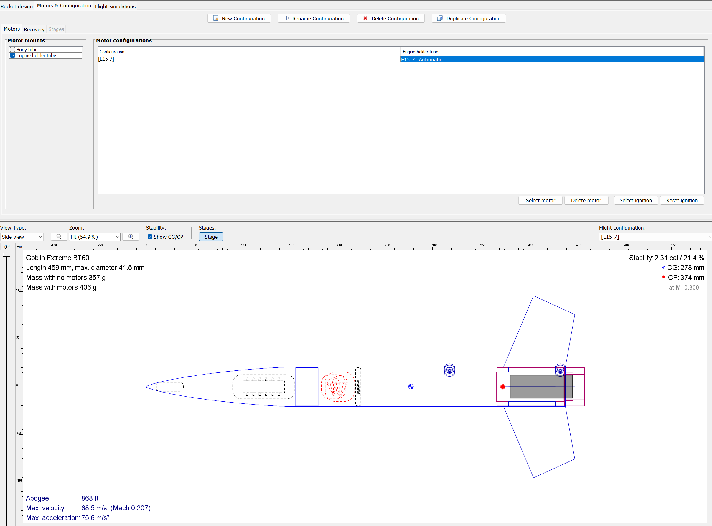 Goblin Extreme Model Rocket - BT60 with a 29mm Motor by David Frey | Download free STL model ...