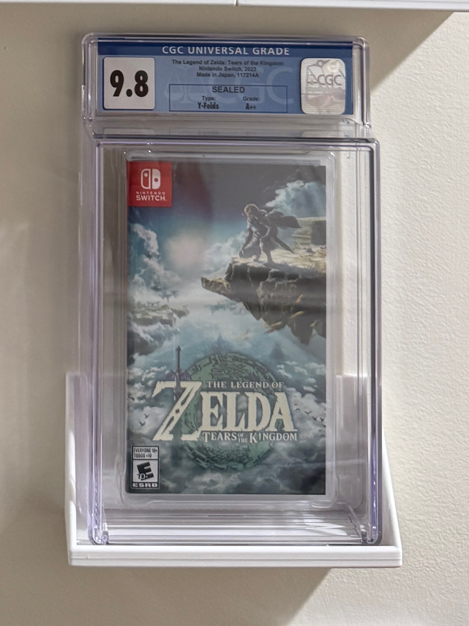 CGC Nintendo Switch Game Shelf by Print_It | Download free STL model ...
