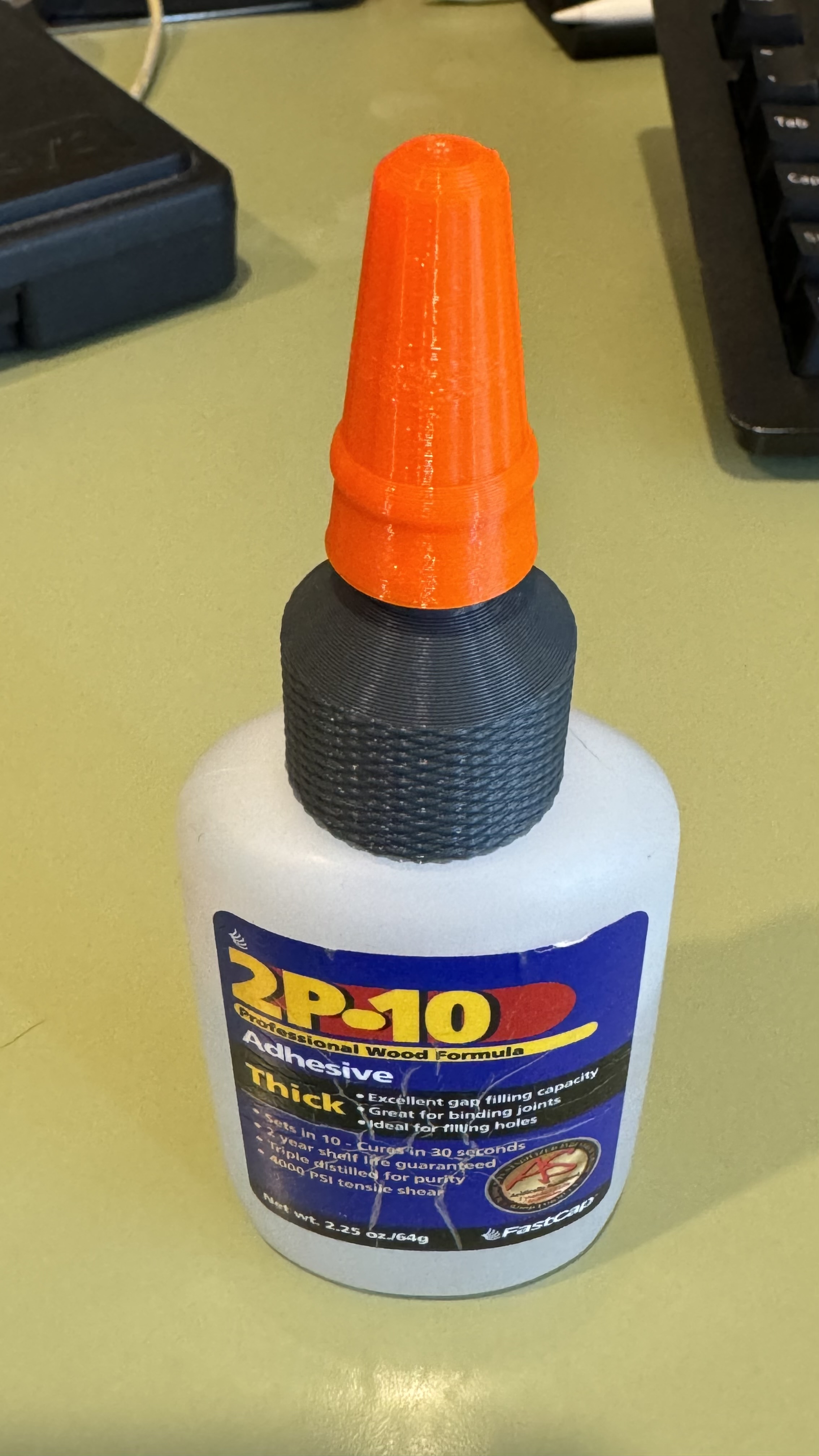 CA Glue Bottle Cap by crashkg | Download free STL model | Printables.com