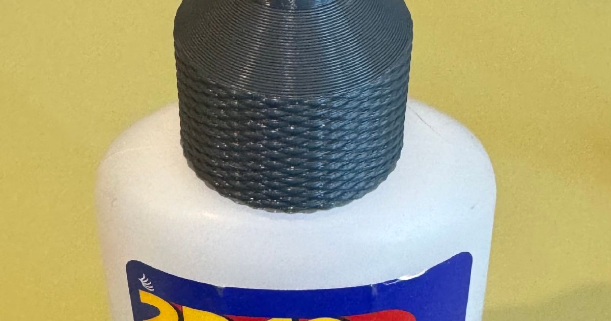 CA Glue Bottle Cap by crashkg | Download free STL model | Printables.com