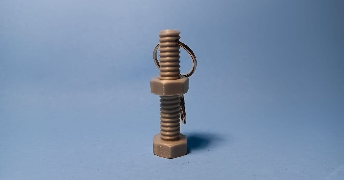 Bolt Fidget Toy by Xrontos | Download free STL model | Printables.com