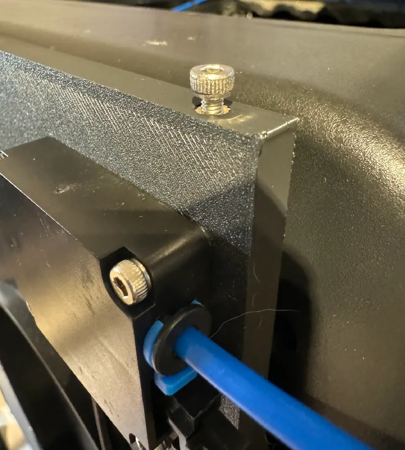 QIDI X-Max 3 top mounted spoolholder with runout sensor relocation by ...