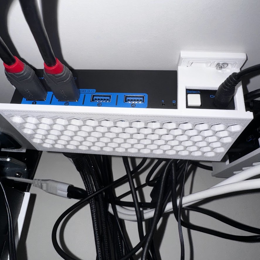 SW223 KVM Switch Under Desk Mount by hdurdle | Download free STL model ...