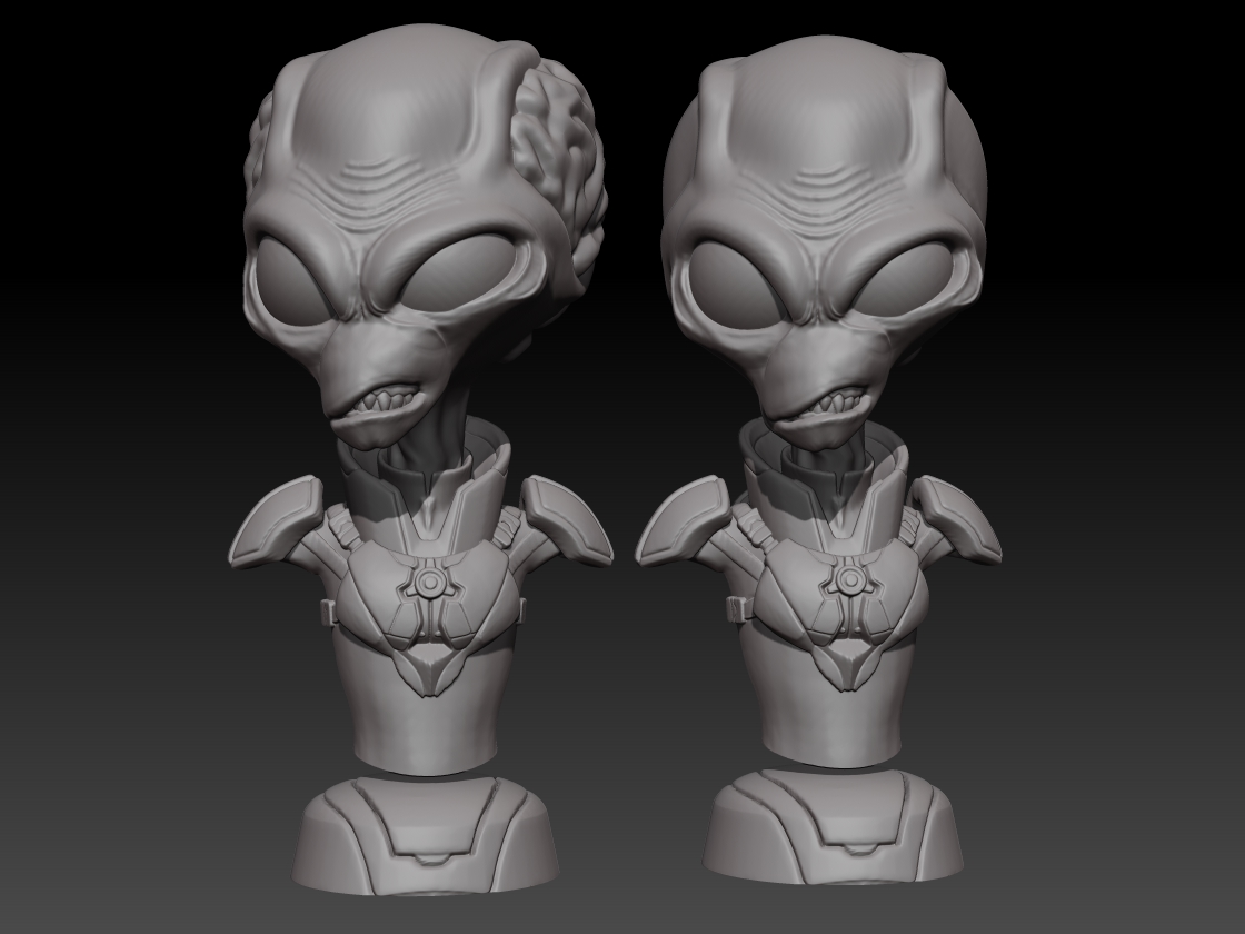 Alien Crypto by Onu_Heino | Download free STL model | Printables.com