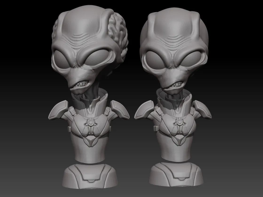 Alien Crypto by Onu_Heino | Download free STL model | Printables.com