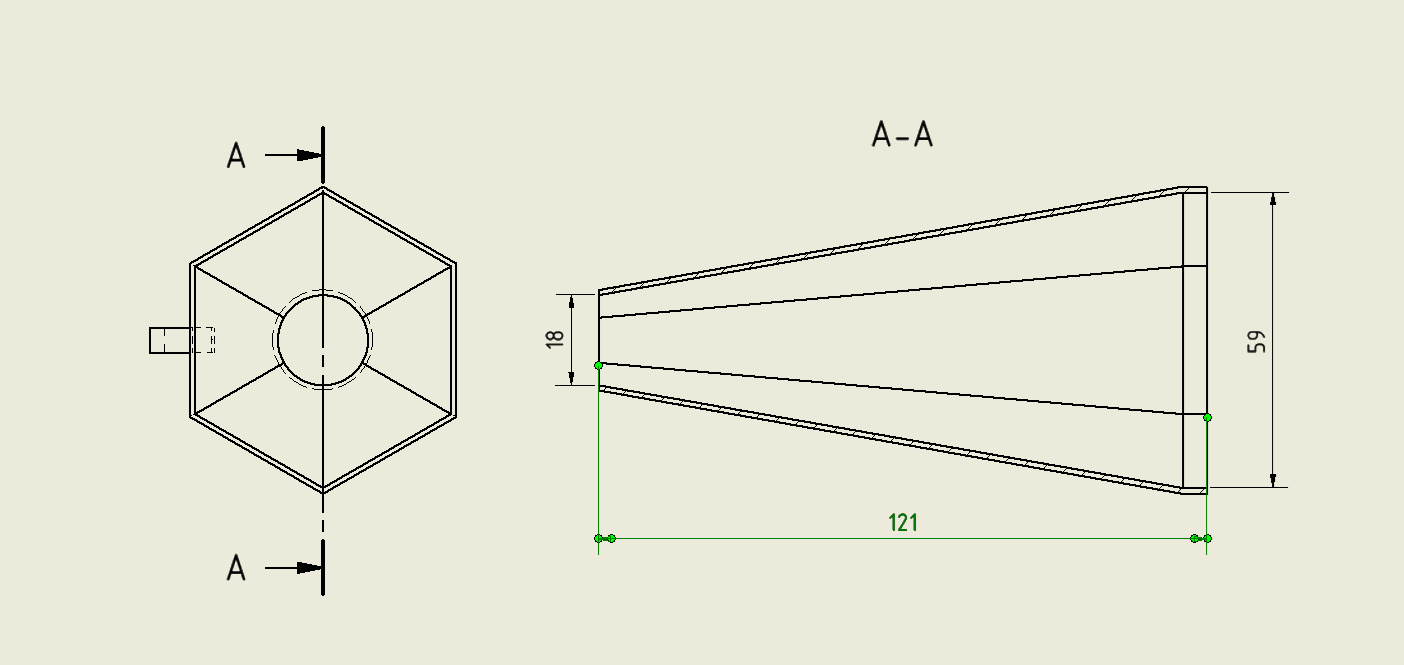 Polygon funnel by Outum | Download free STL model | Printables.com