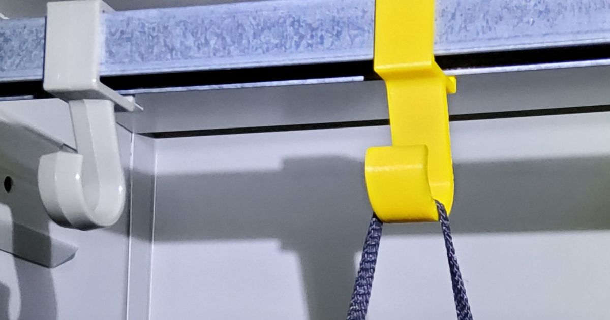 Square Hook by Gausk | Download free STL model | Printables.com